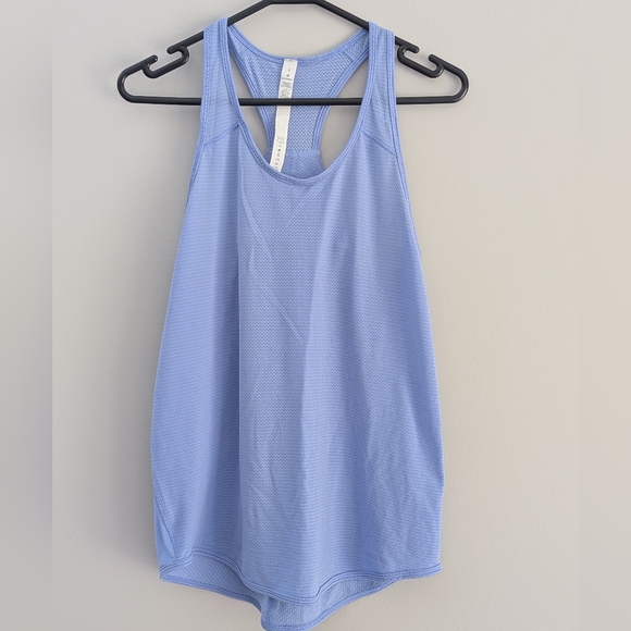 lululemon athletica | Tops | Lululemon Athletica Blue Relaxed Tank Top ...